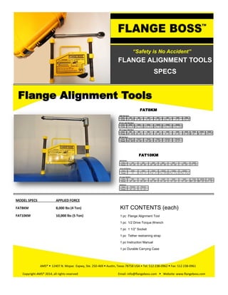 FAT Tools™ - Flange Alignment Tools | PDF
