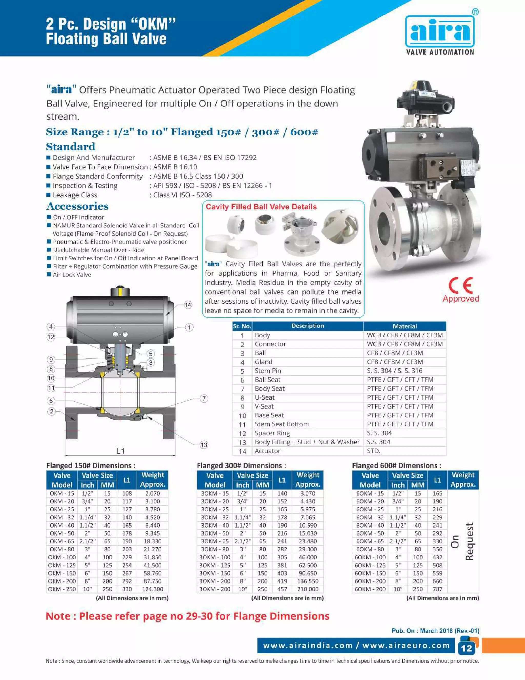 Flanged Ball Valve | PDF