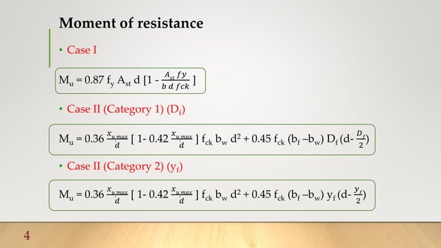 Flanged beams design for t beam | PPT
