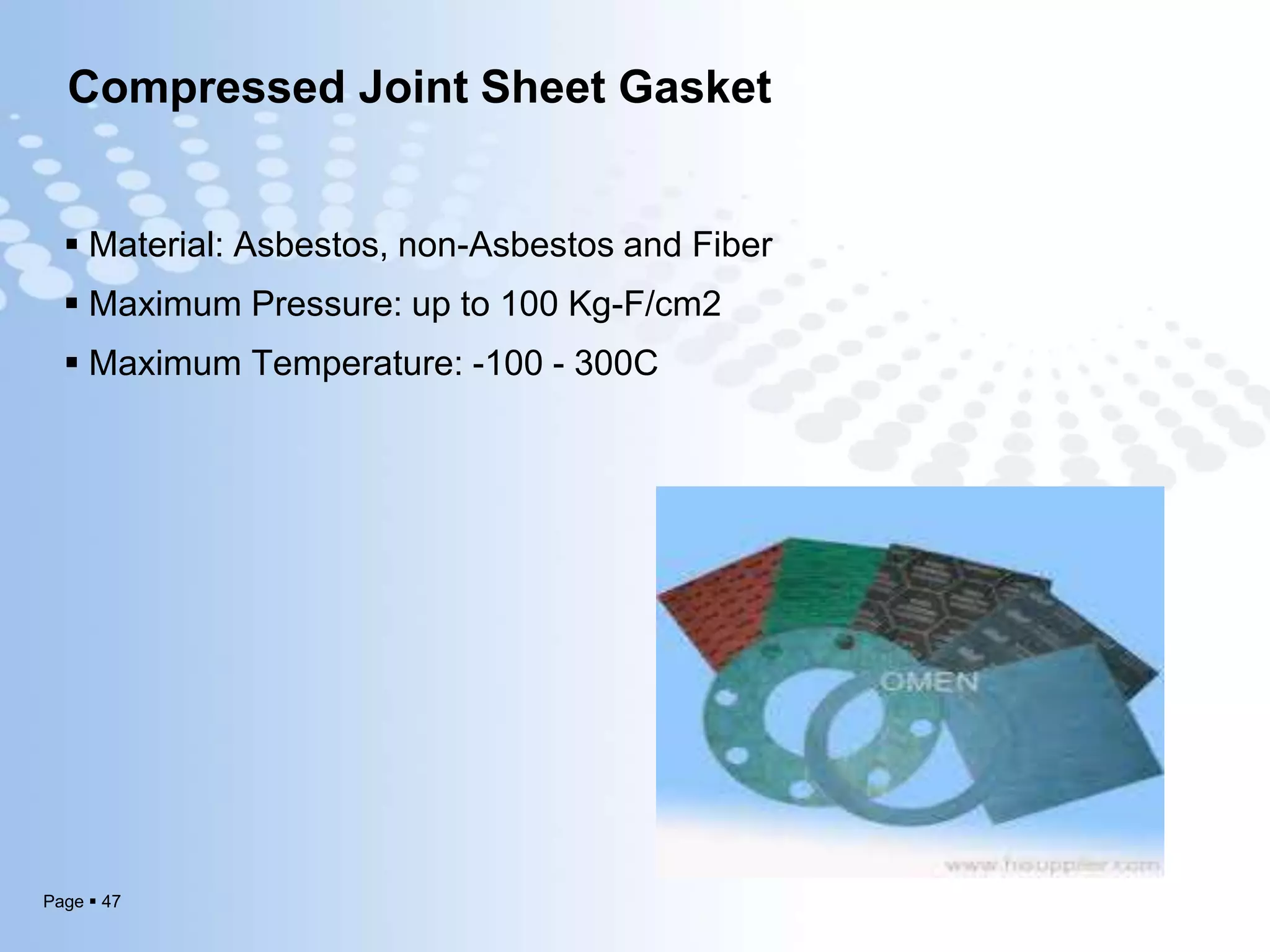 Flange management presentation | PPTX