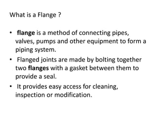 Flanges | PPTX
