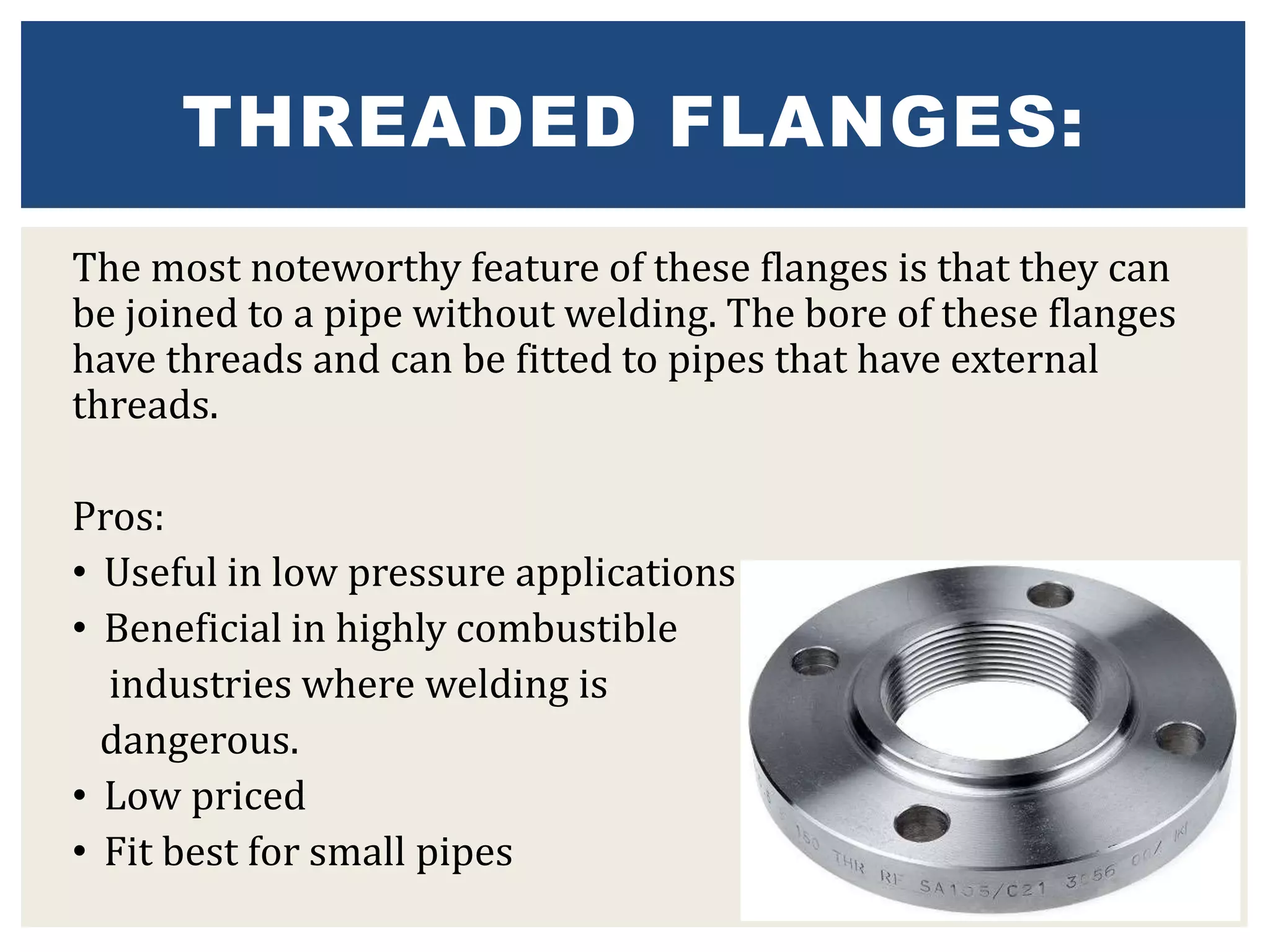 Flanges | PPTX