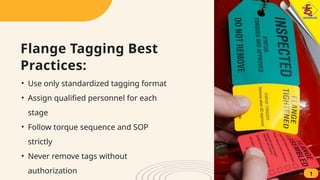 Flange Tags - Smart Solutions for Safe Valve & Pipeline Management | PPTX