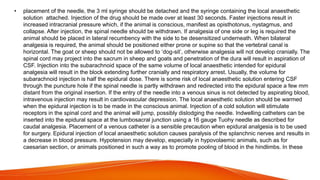 Flank anesthesia in bovine | PPTX