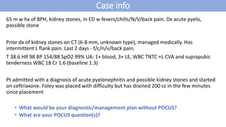 Flank pain and fever | PPTX