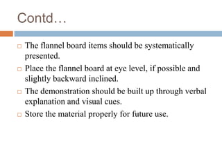 ppt on FLANNEL BOARDS & FLASH CARDS.pptx