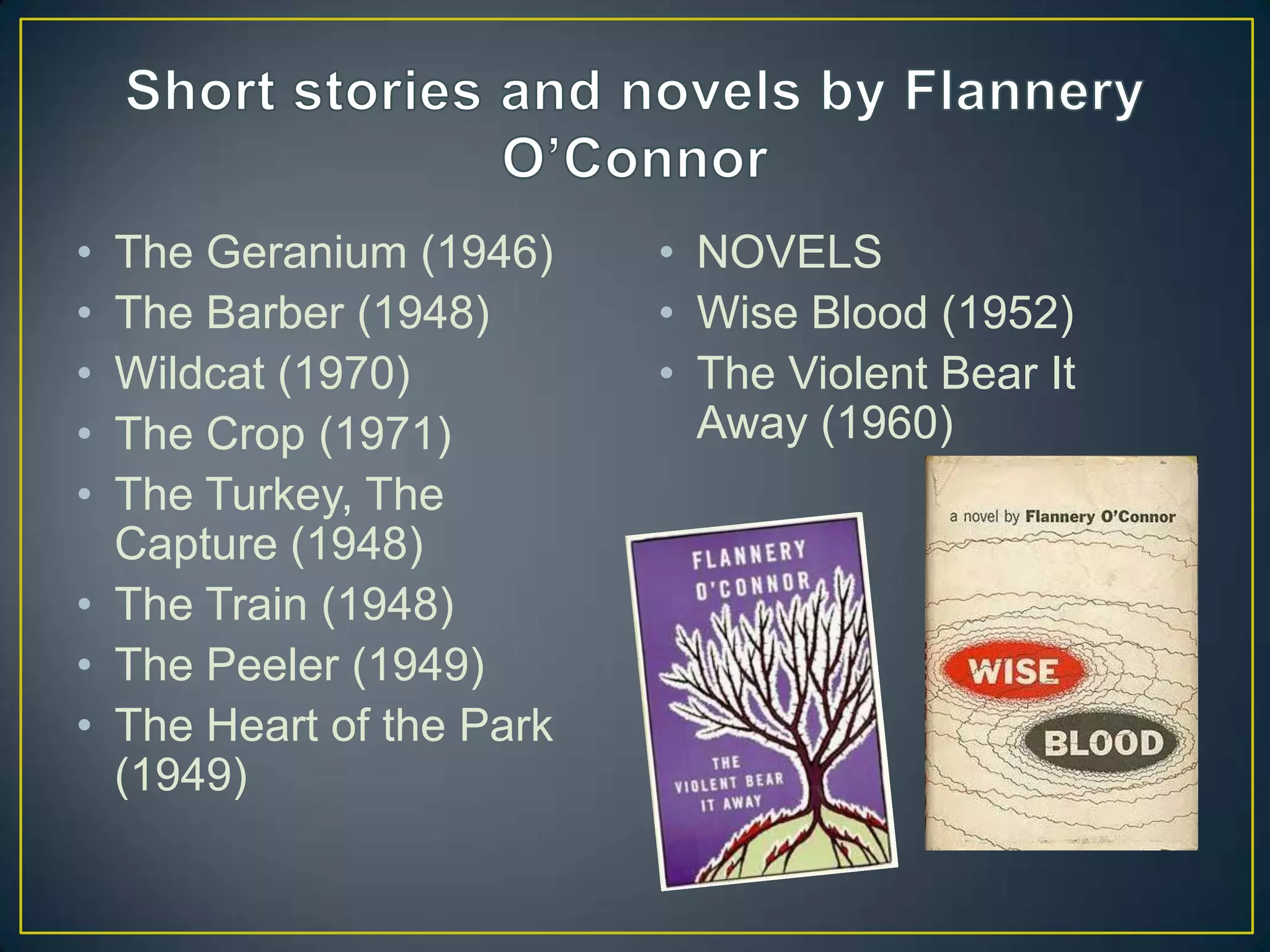 Flannery o’connor.10 | Free Download