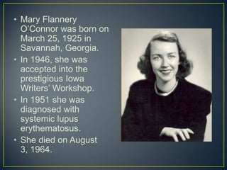 Flannery o’connor.10