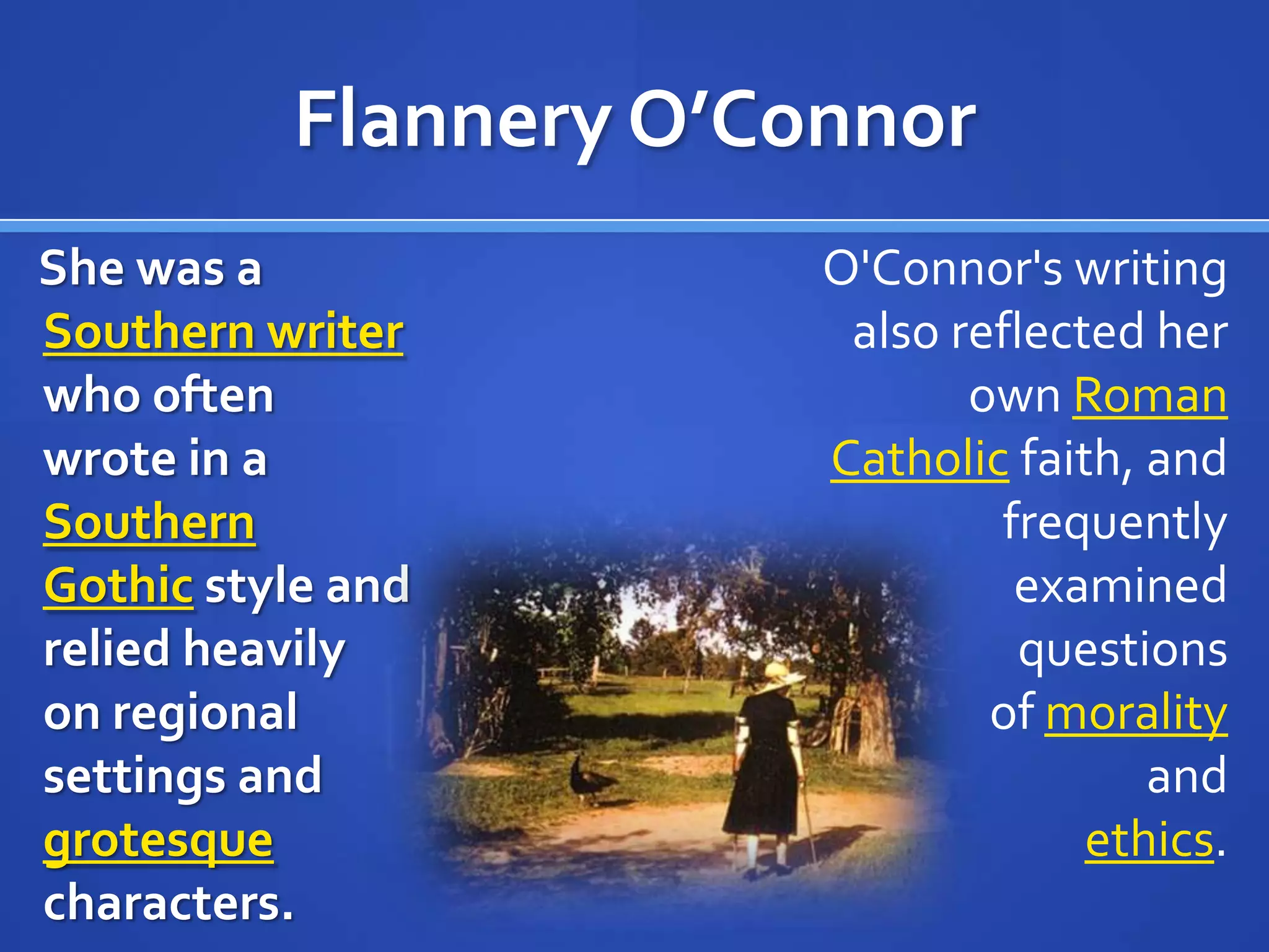 Flannery O Connor | PPT