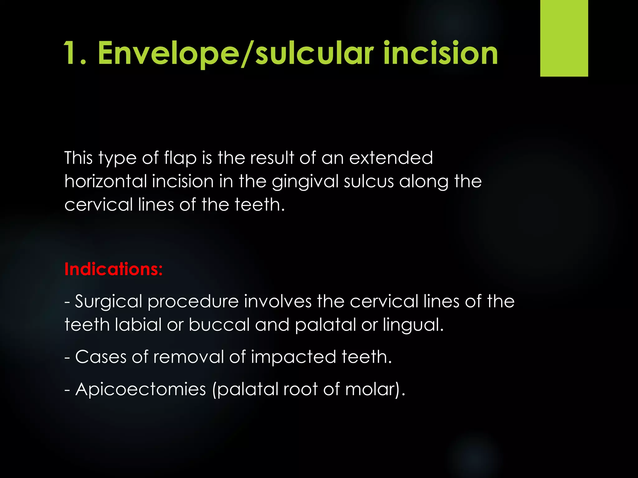 Flap Design for Minor Oral Surgery | PDF