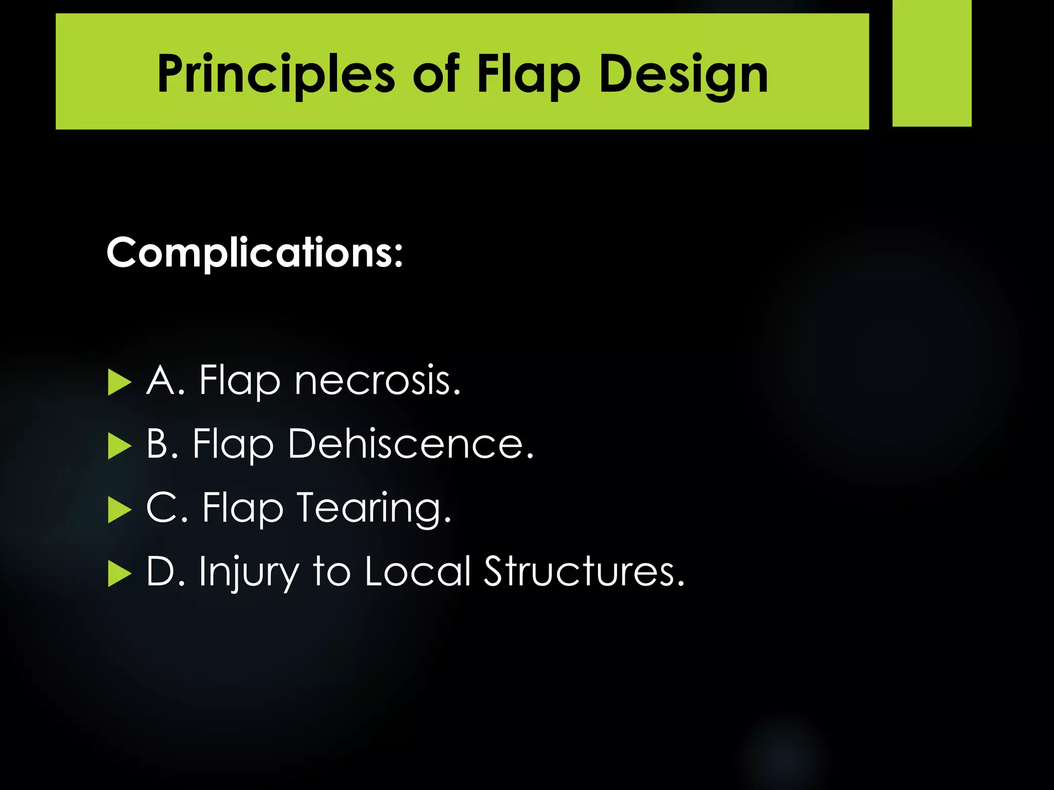 Flap Design for Minor Oral Surgery | PDF