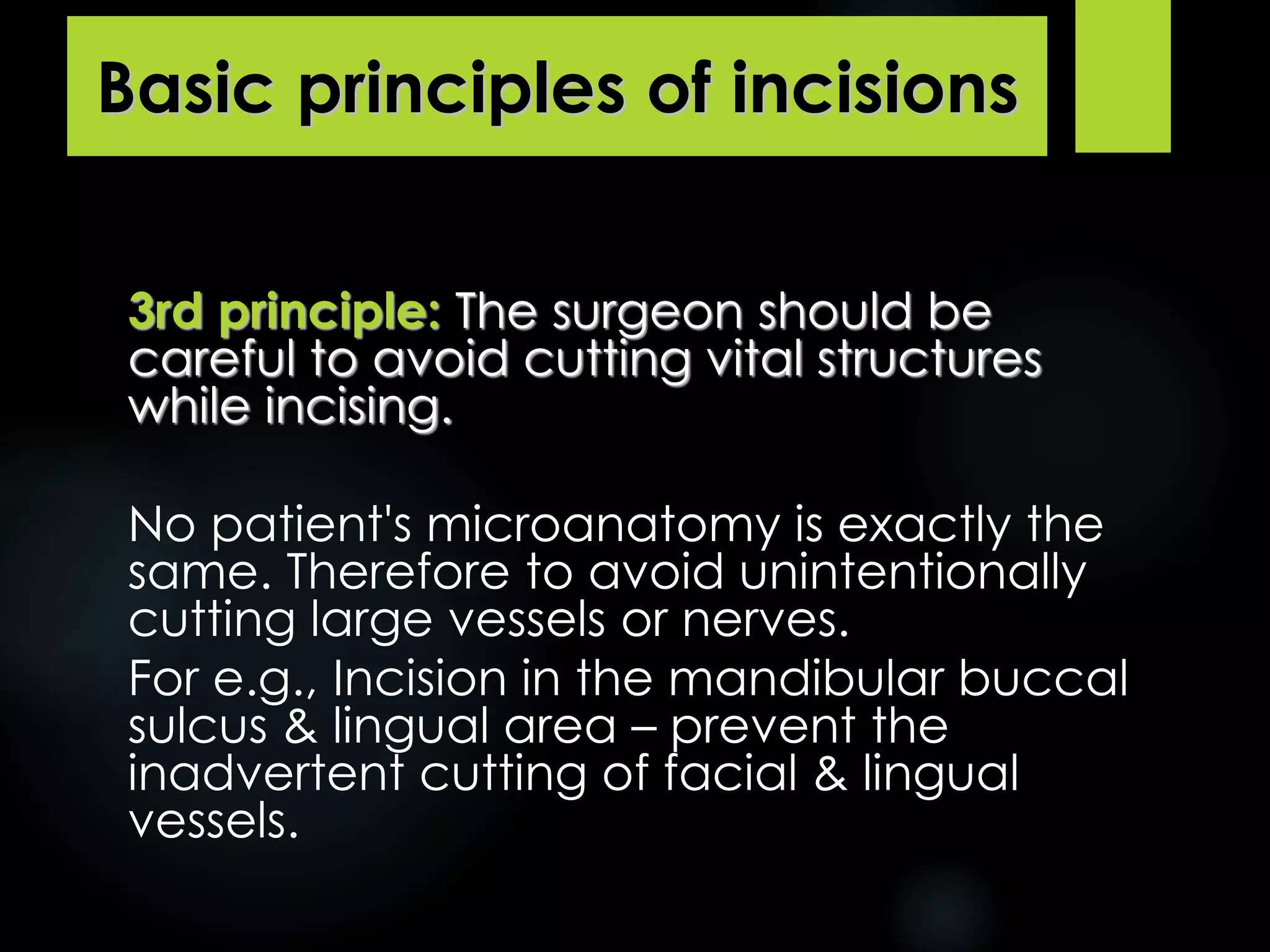 Flap Design for Minor Oral Surgery | PDF