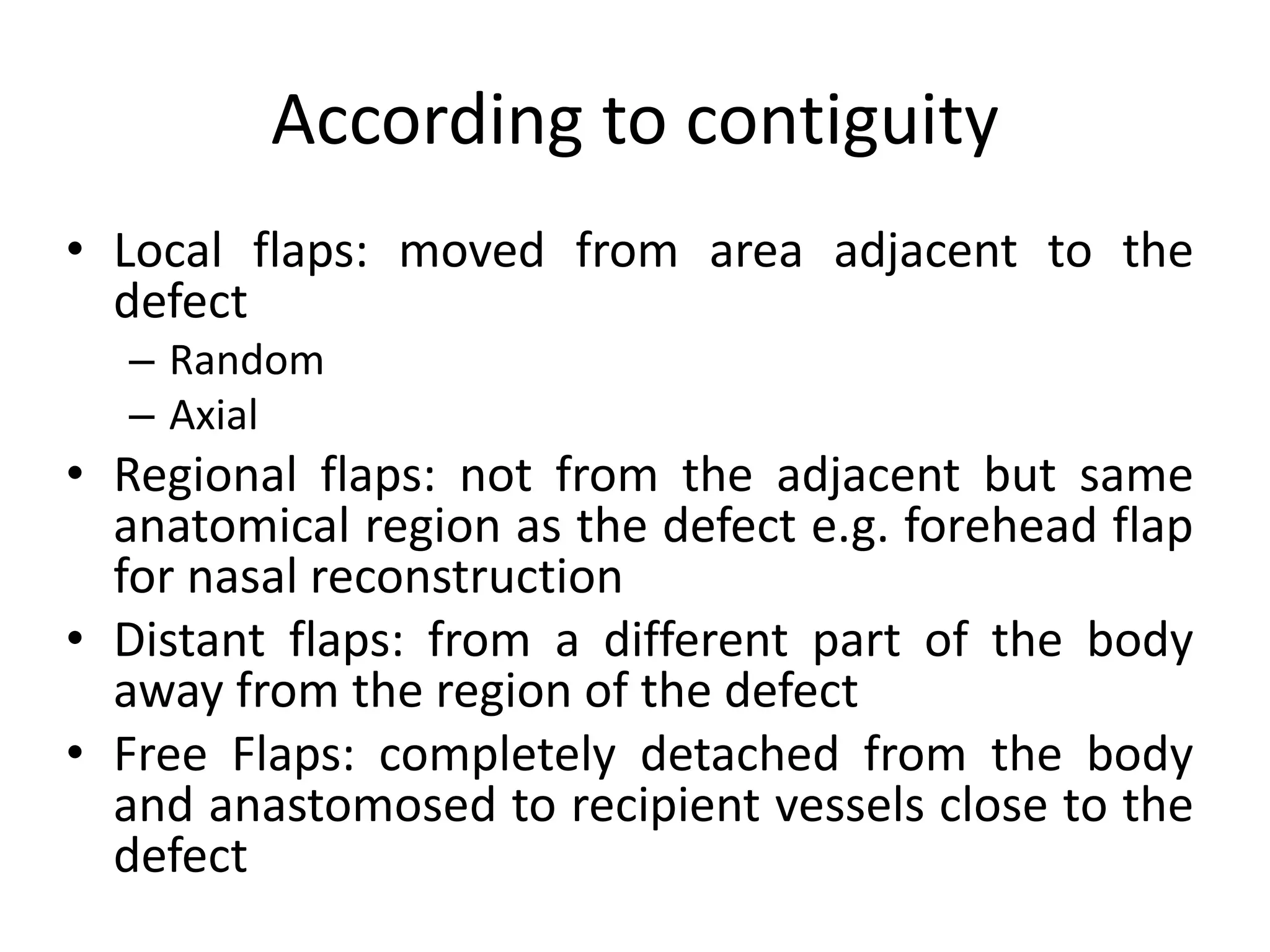 Flap in head and neck surgery part 1 | PPTX