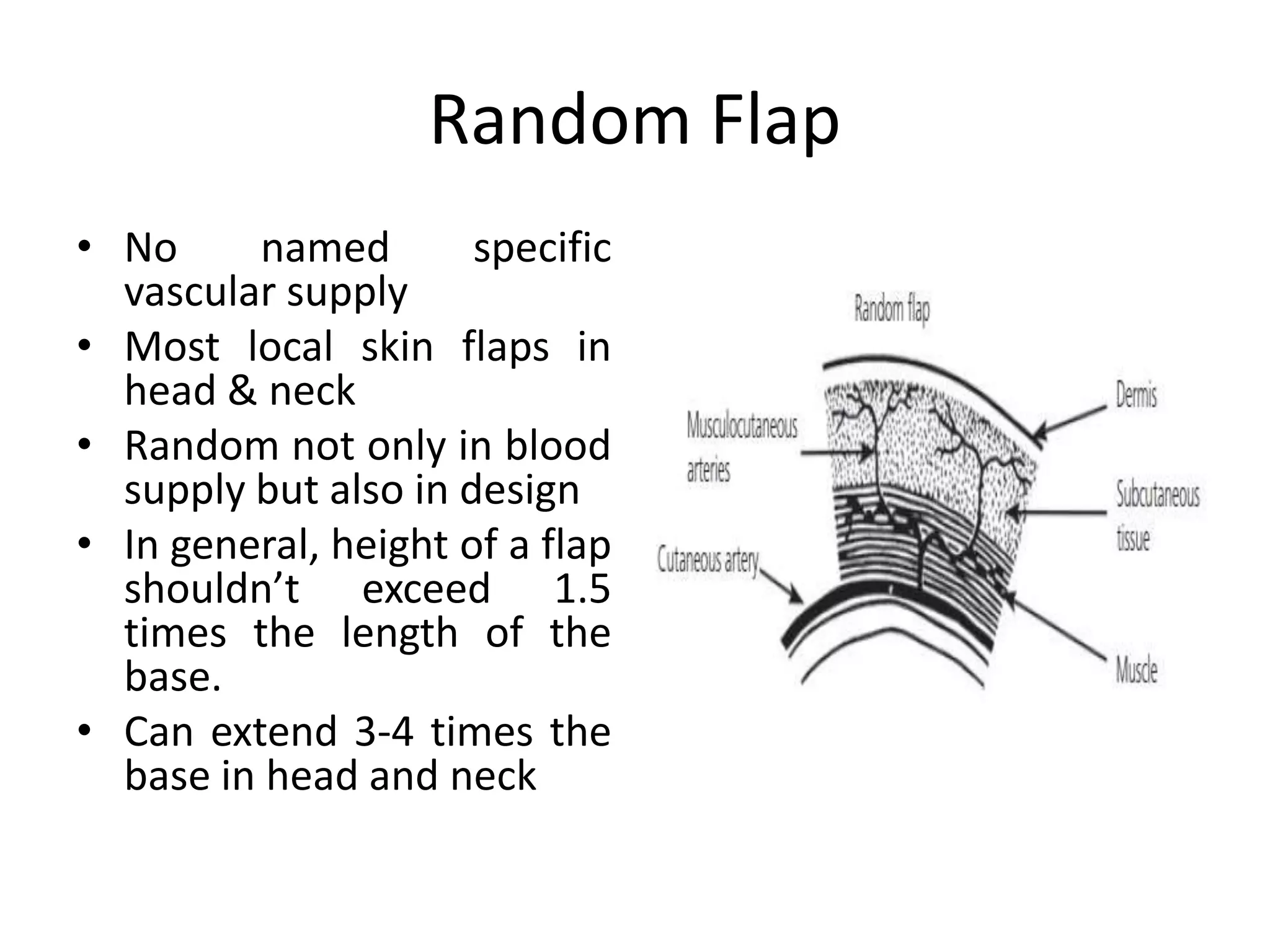 Flap in head and neck surgery part 1 | PPTX