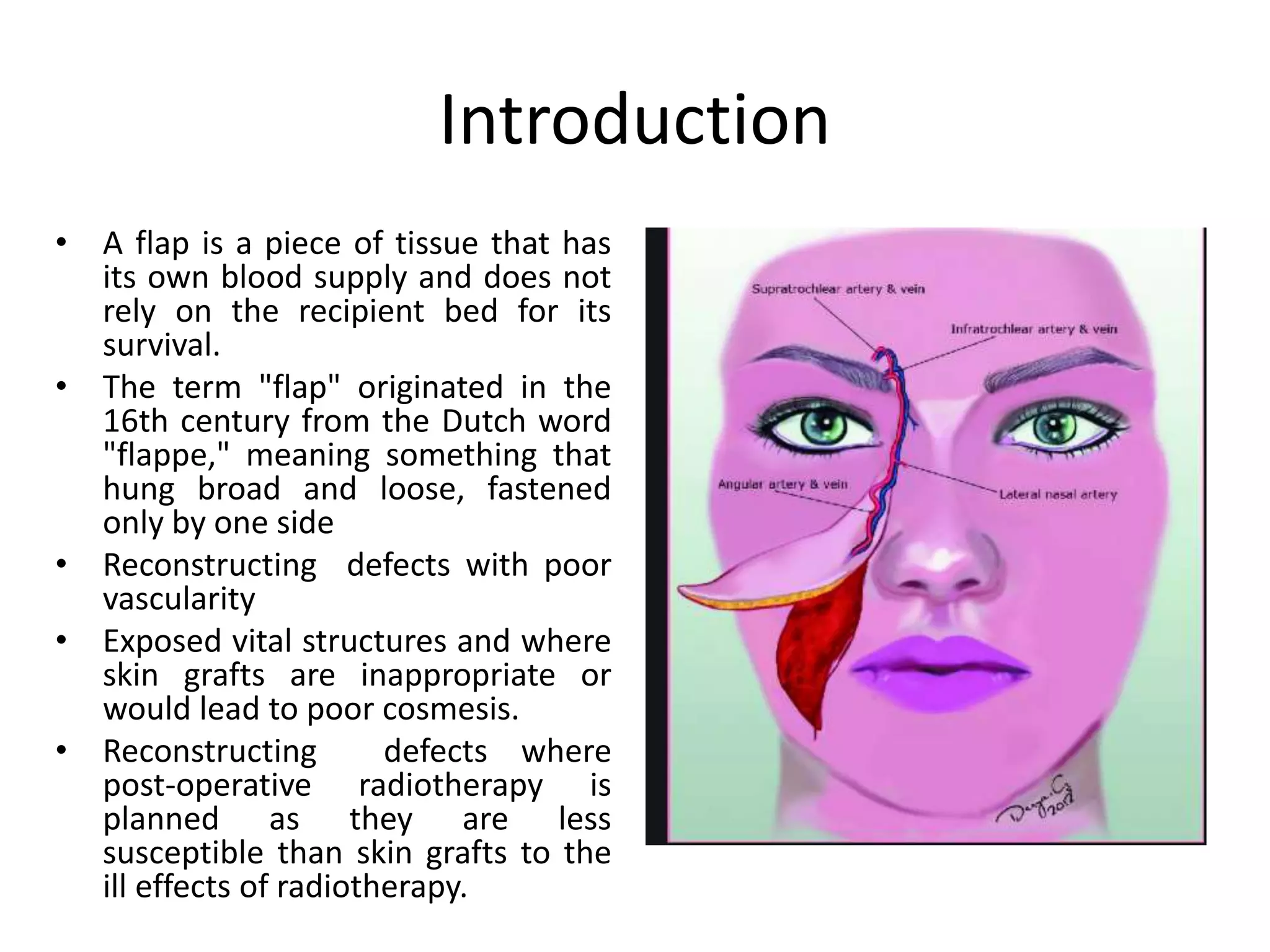 Flap in head and neck surgery part 1 | PPTX