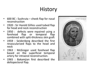 Flap in head and neck surgery part 1 | PPTX