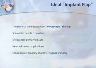 Flap management improved | PPTX