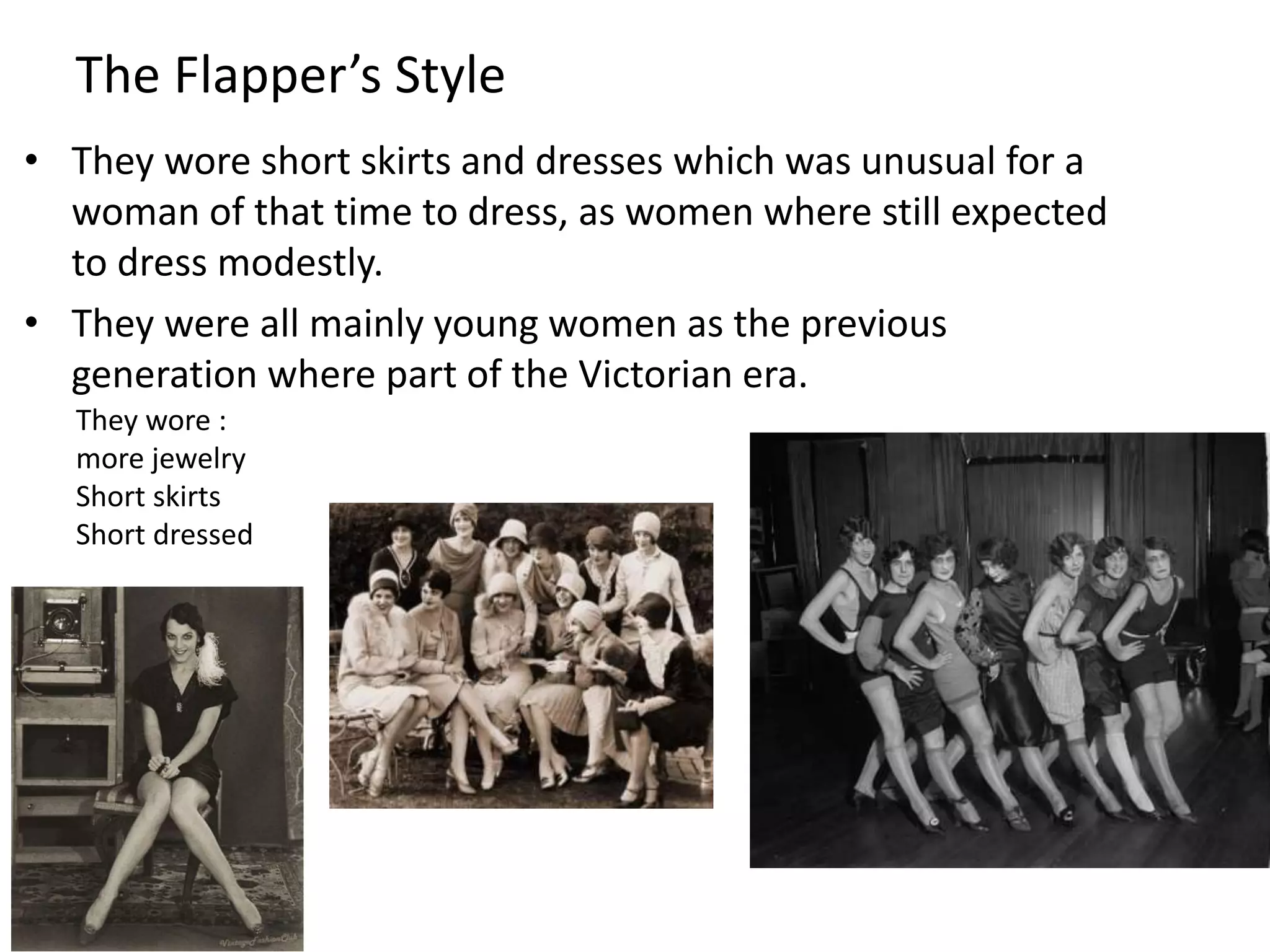 Flappers- 1920's | PPTX