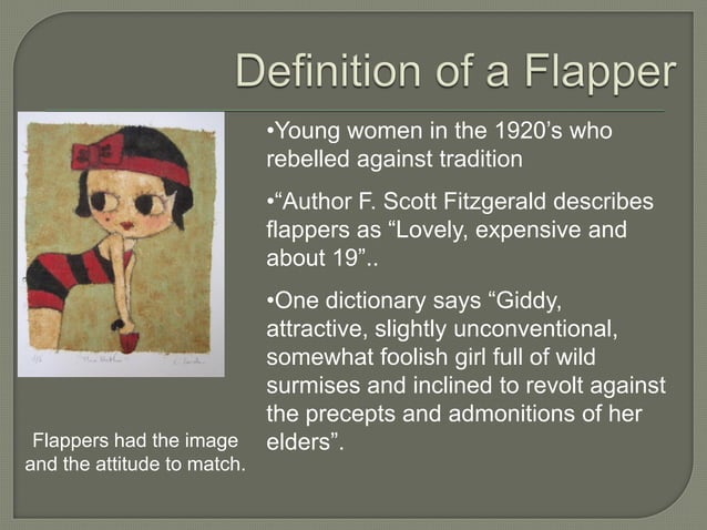 Flappers in the 1920's | PDF