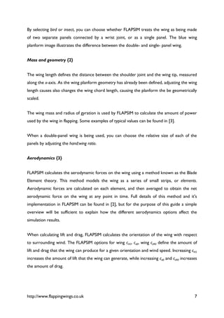 Flapping flightsimulationmanualv1.1 | PDF