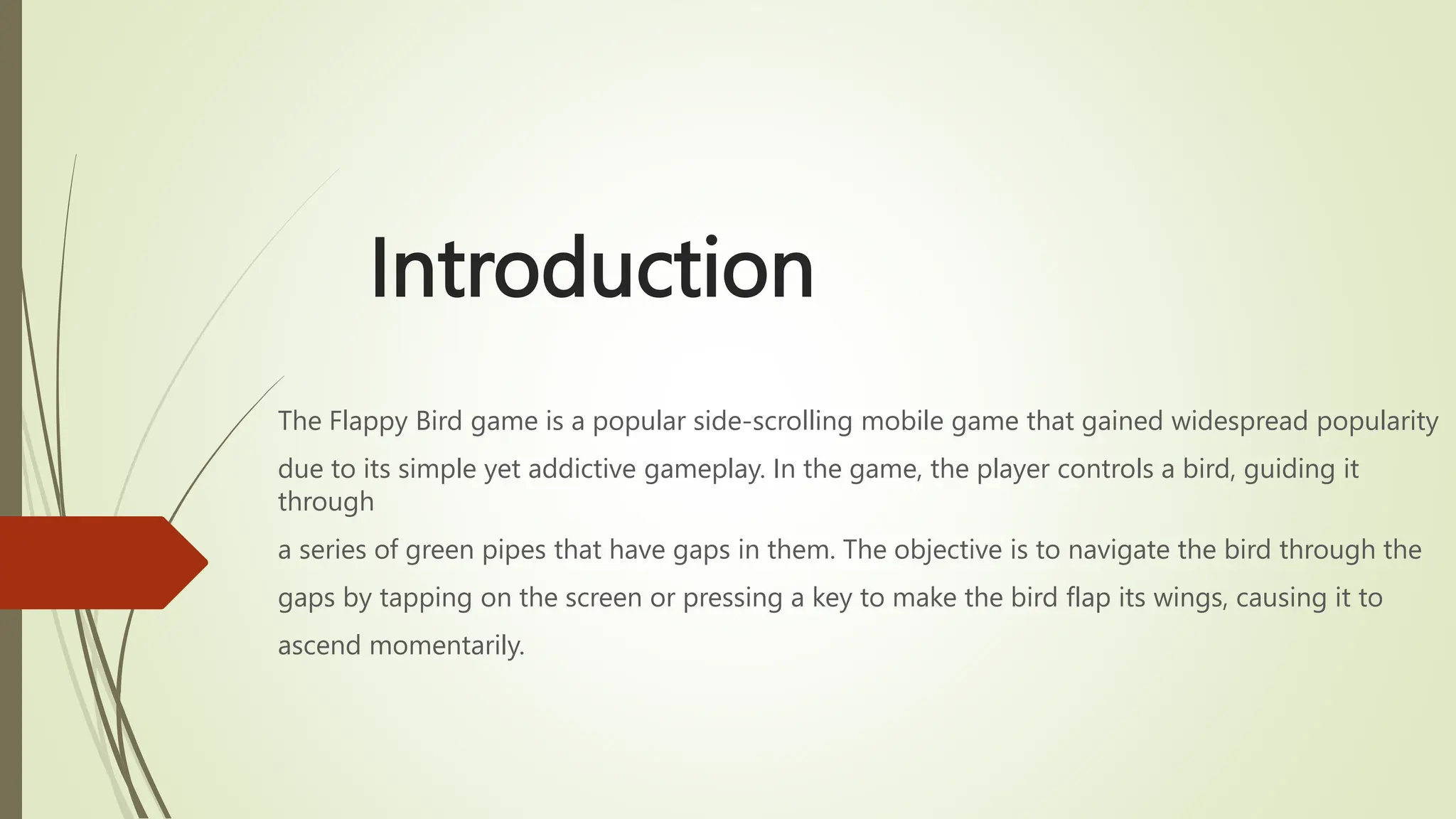 PPT of Flappy Bird Game for final year.pptx