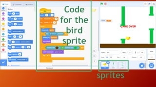 Hour (and a half) of Code: Flappy Bird Games in Scratch | PPTX