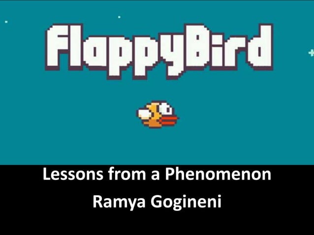 Understanding the Icarus Flight of Flappy Bird | PPT