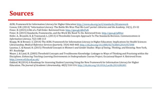 FLA Presentation ACRL Framework | PPT