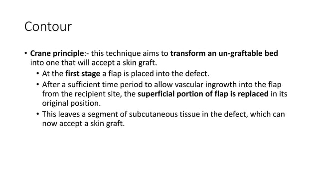 Flaps and grafts in plastic surgery | PPTX | First Aid | Injuries