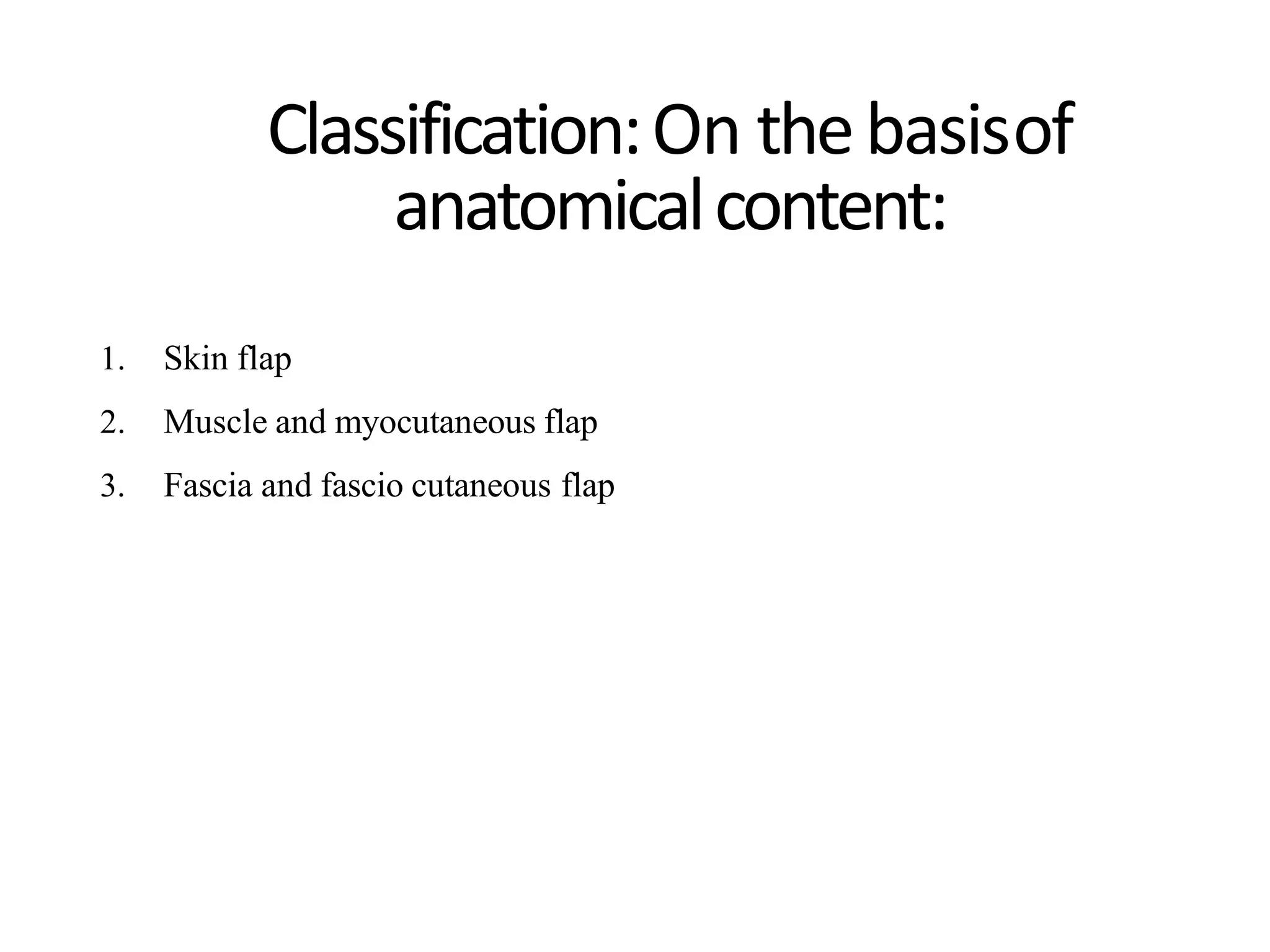 Flaps and its classification | PPTX