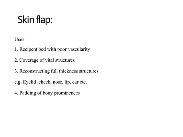 Flaps and its classification | PPTX