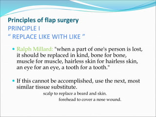 Flaps Basics and Important Leg Flaps and Trauma to Leg management | PPT