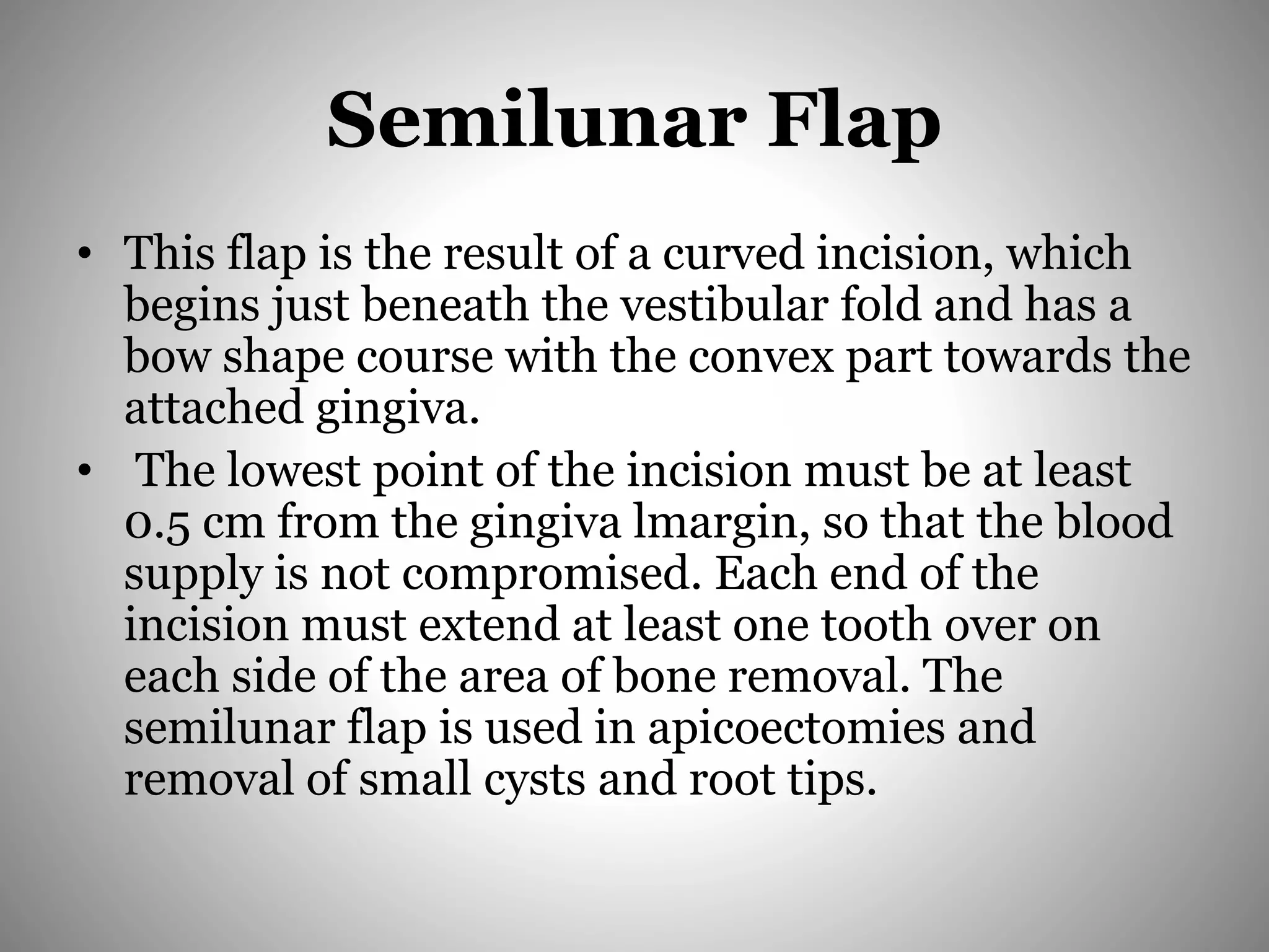 Flaps in oral surgery | PPTX