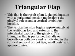 Flaps in oral surgery | PPTX