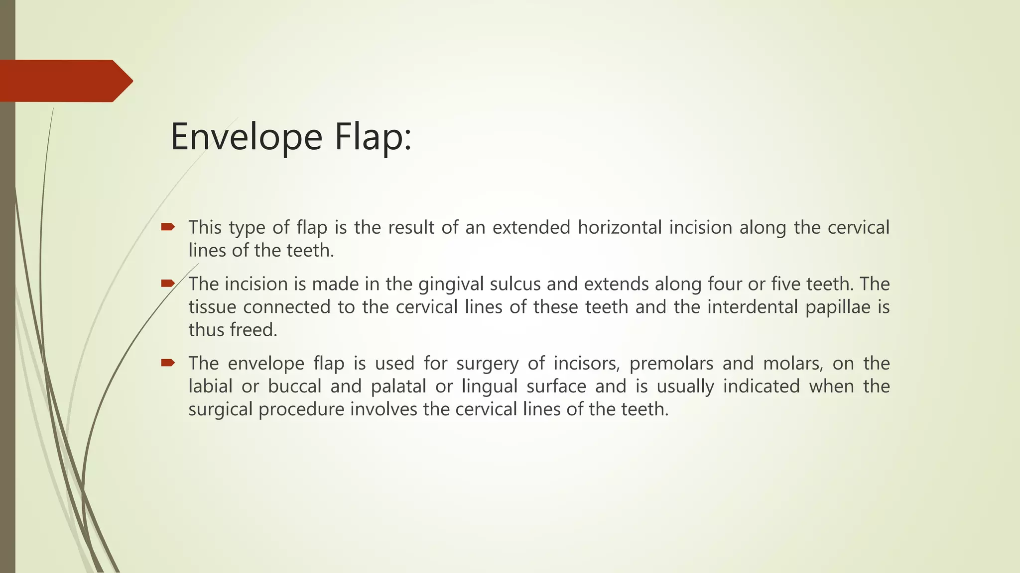 Flaps in oral surgery | PPTX