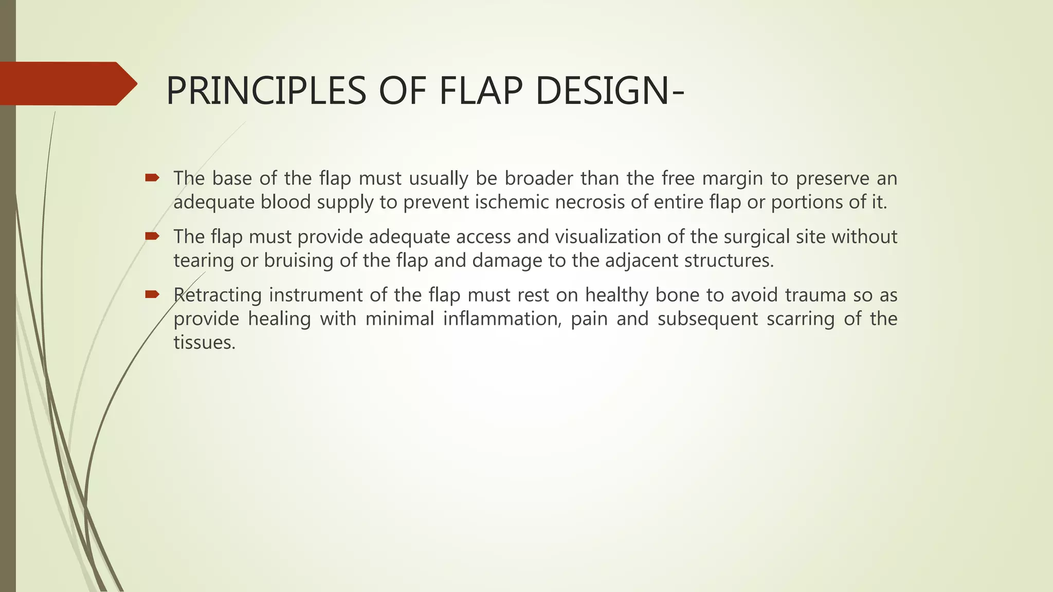 Flaps in oral surgery | PPTX
