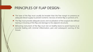 Flaps in oral surgery | PPTX