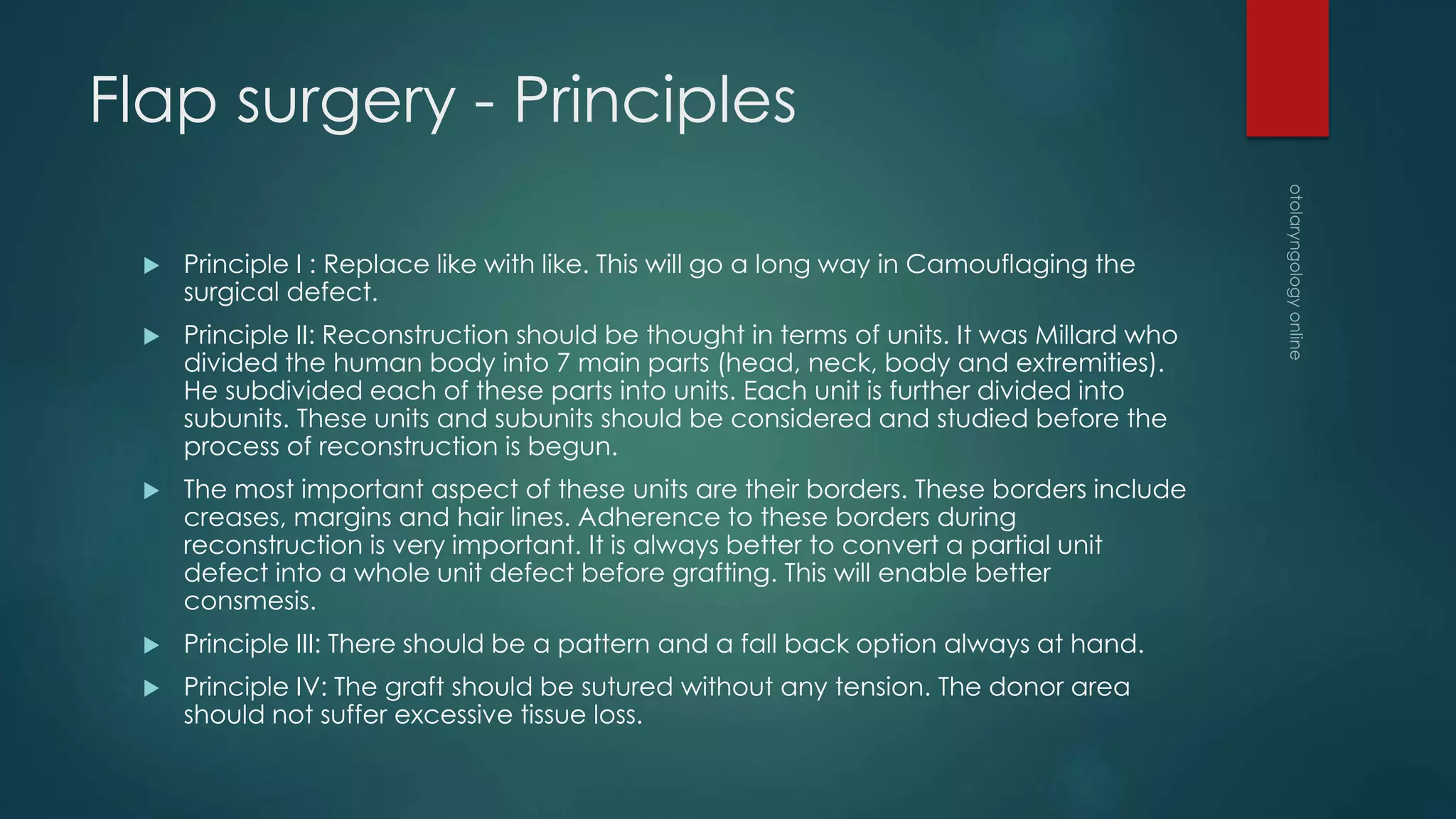 Flaps in otolaryngology | PPTX