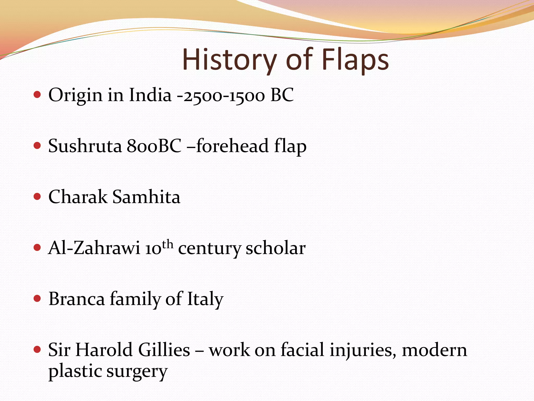 Flaps in plastic surgery | PPTX