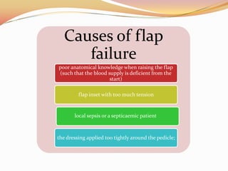 Flaps in plastic surgery | PPTX