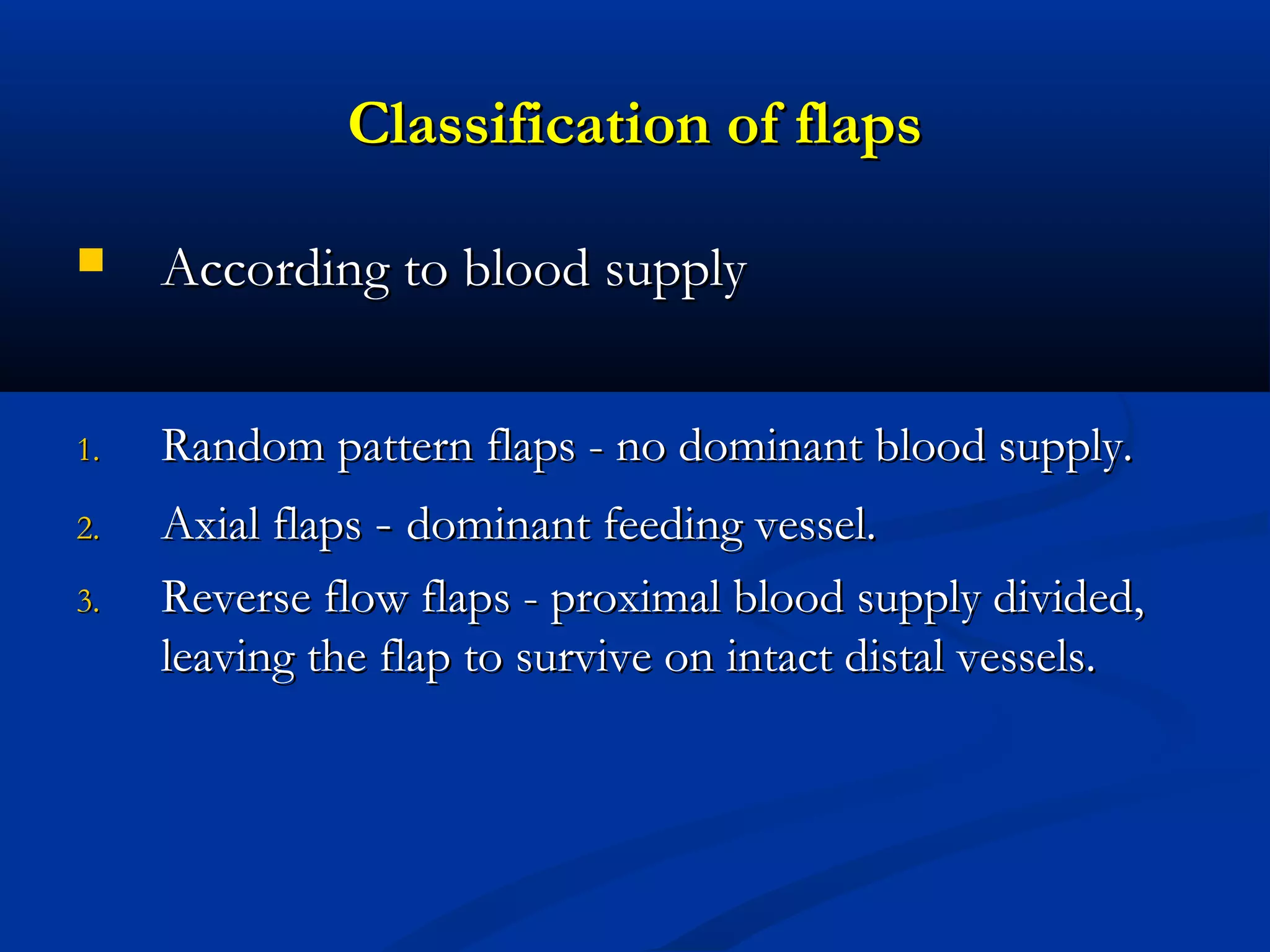 Flaps in plastic surgery | PPT