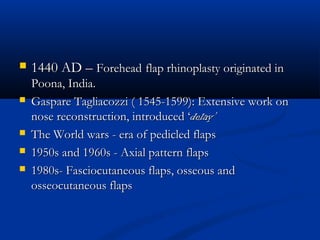 Flaps in plastic surgery | PPT