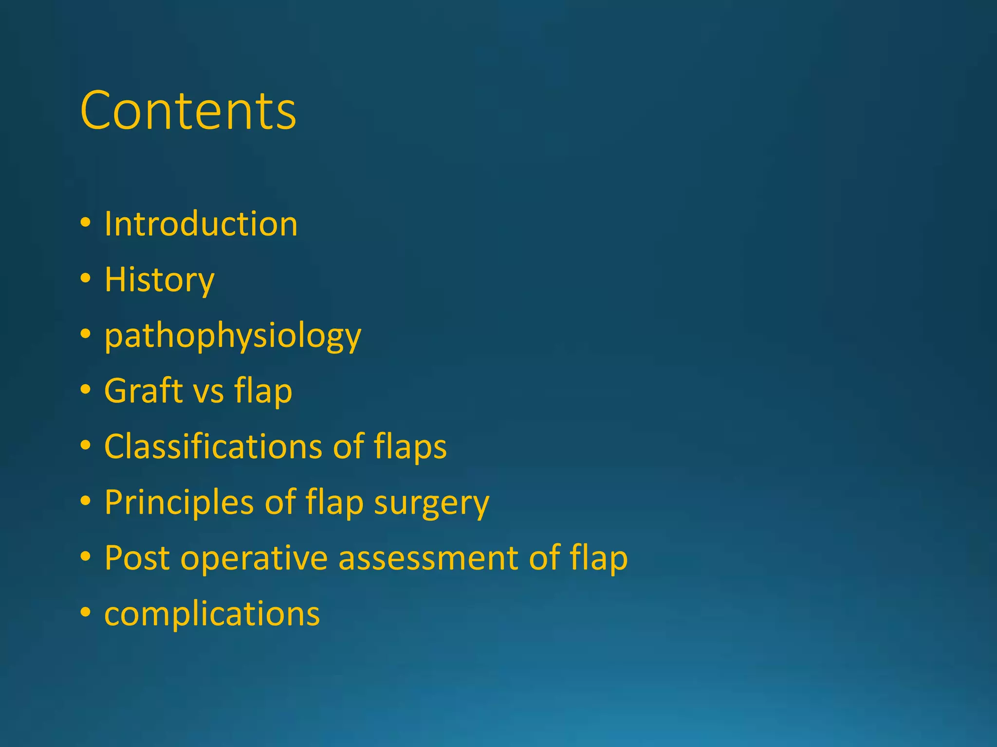 Flaps in surgery | PPTX
