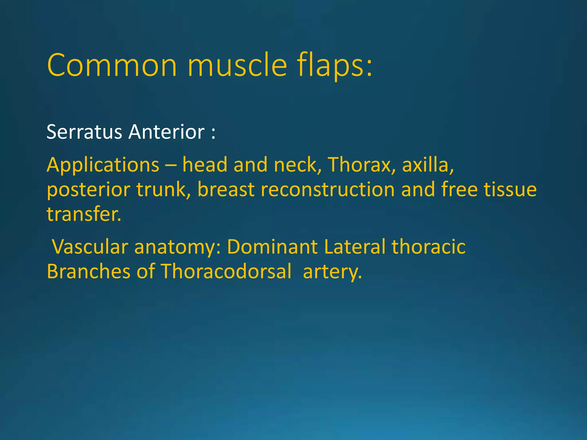 Flaps in surgery | PPTX