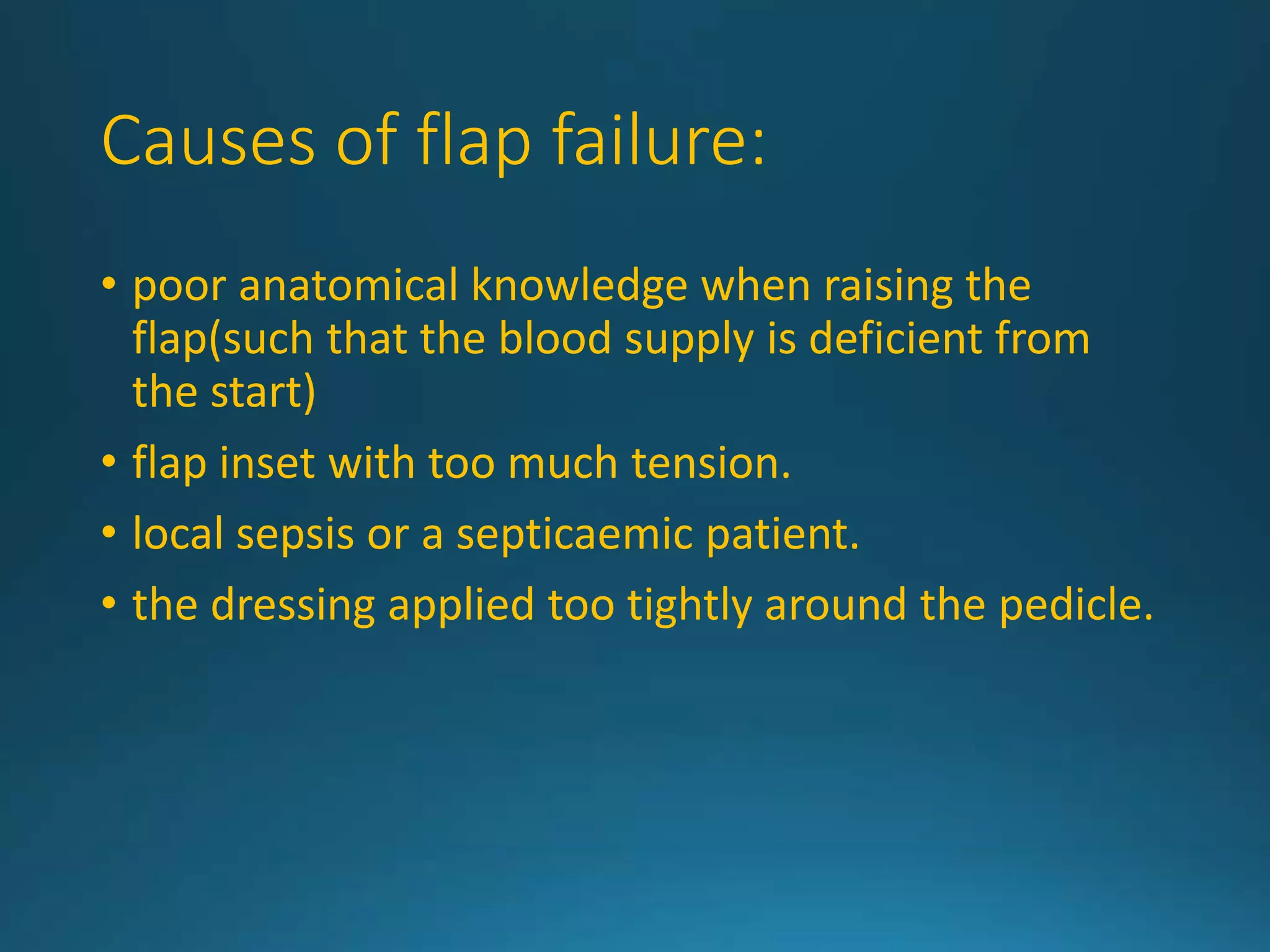 Flaps in surgery | PPTX