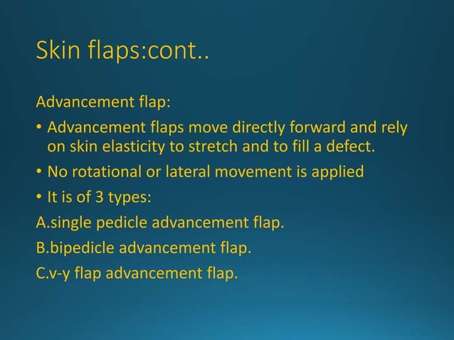 Flaps in surgery | PPTX
