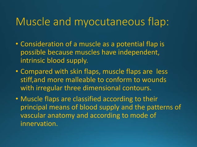 Flaps in surgery | PPTX