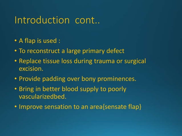 Flaps in surgery | PPTX