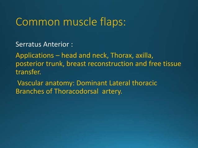 Flaps in surgery | PPTX