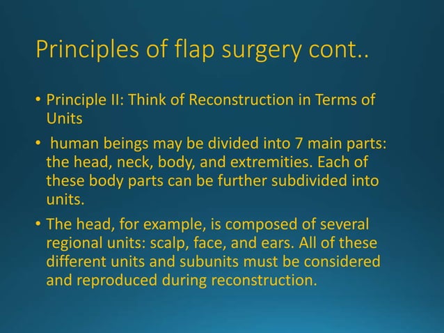 Flaps in surgery | PPTX